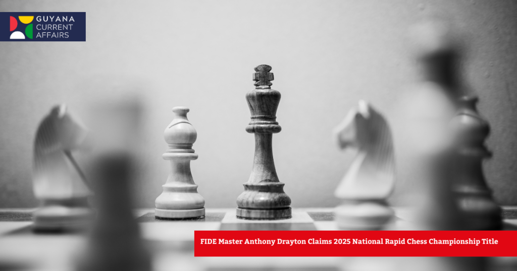 FIDE Master Anthony Drayton Wins 2025 Rapid Chess Title