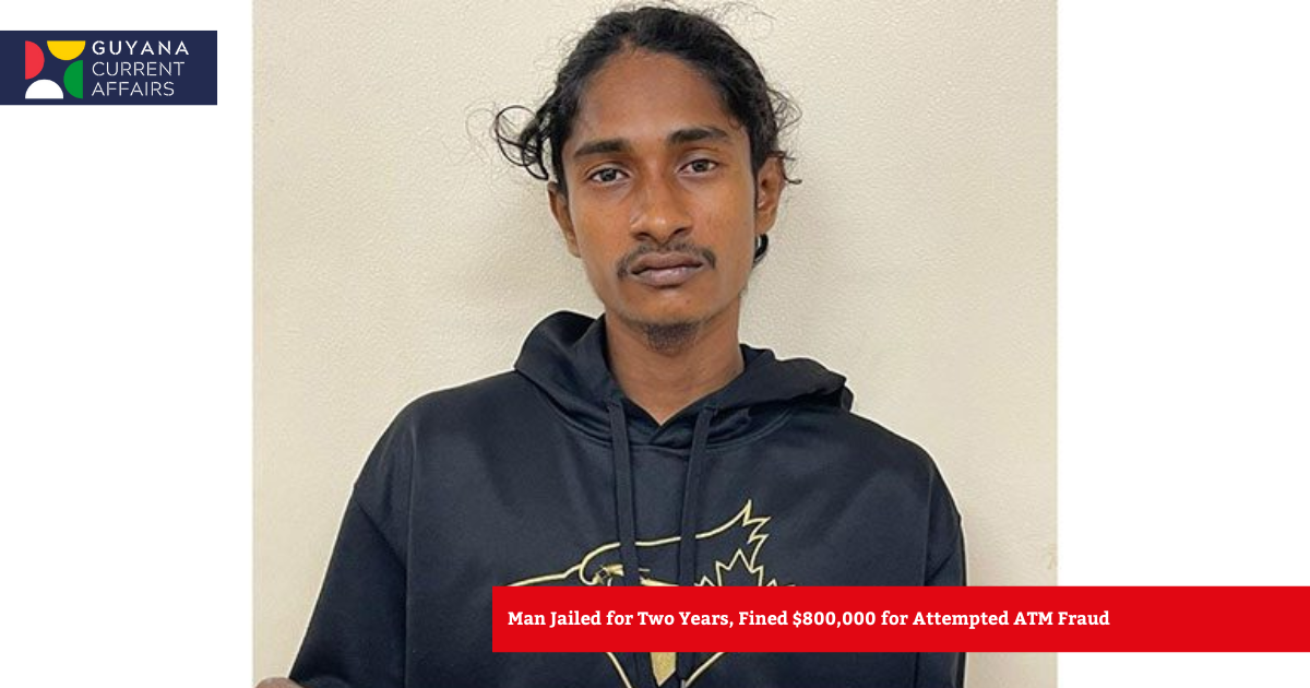 Man Jailed 2 Years, Fined $800K for ATM Fraud
