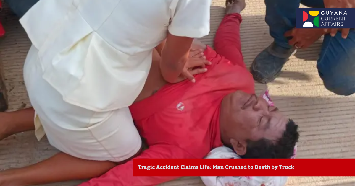 Tragic Accident: Man Crushed to Death by Truck