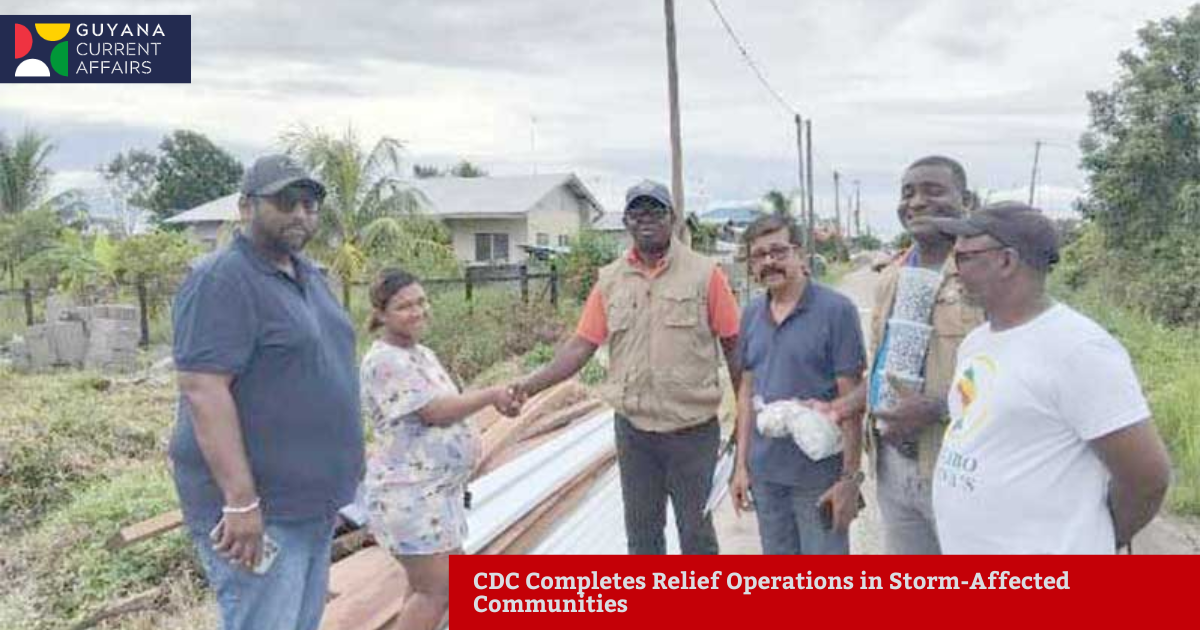 CDC Completes Storm Relief Operations in Affected Areas